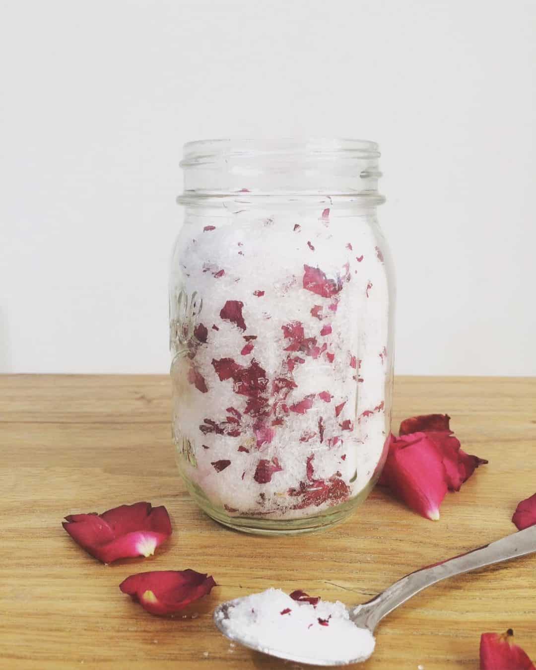 Naturally Crafty #5 How to Make Rose Petal Bath Salts - Simple Parenting
