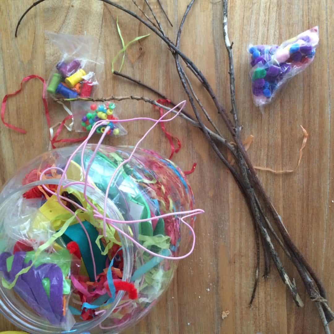 How to Craft Flower Sticks - Simple Parenting